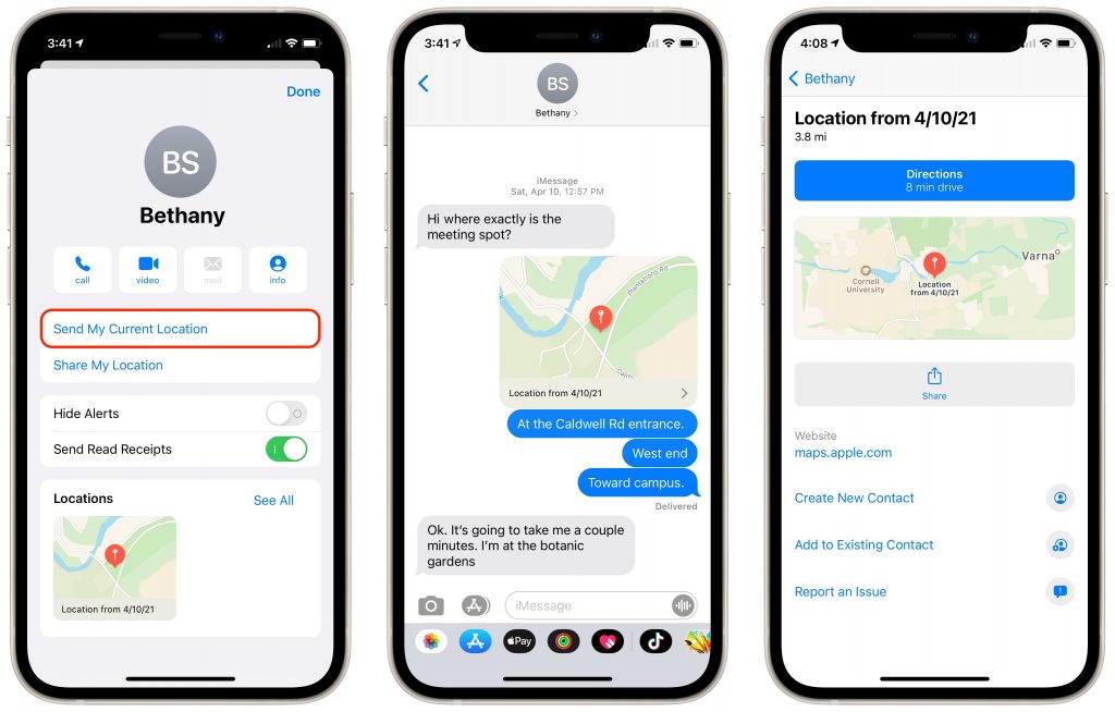 Use Messages to Share Your Current Location Quickly | Mid-Atlantic ... Use Messages to Share Your Current Location Quickly | Mid-Atlantic ...